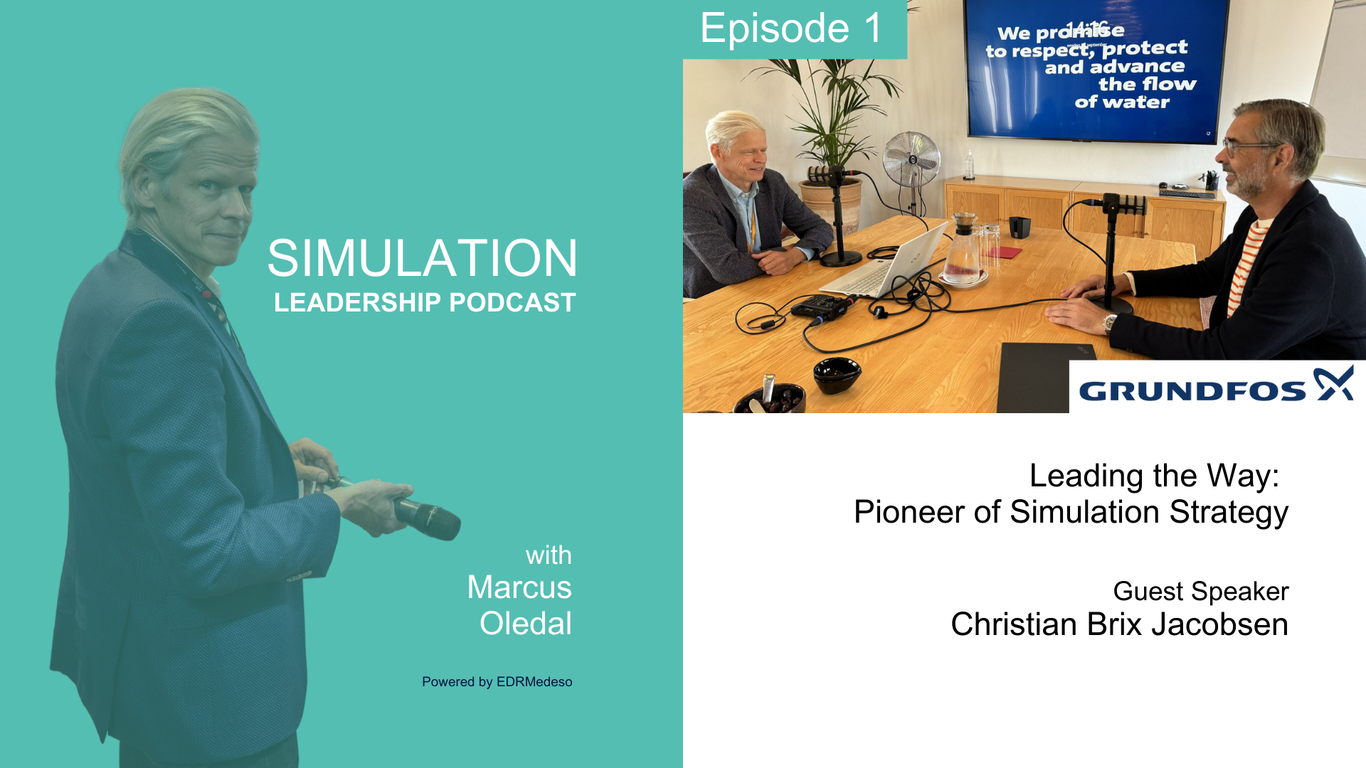 Leading the Way: Pioneer of Simulation Strategy | Ep. 1 Simulation Leadership Podcast | EDRMedeso