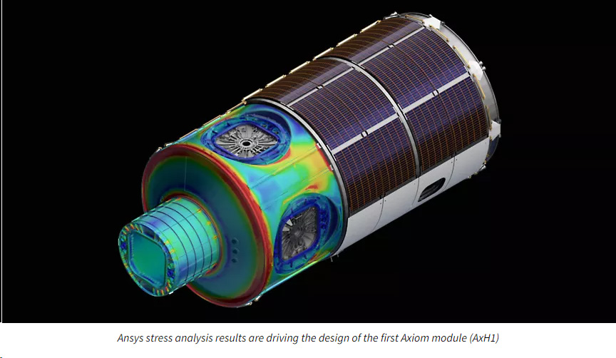 Axiom Space Is Using Ansys Simulations to Build the First Commercial ...